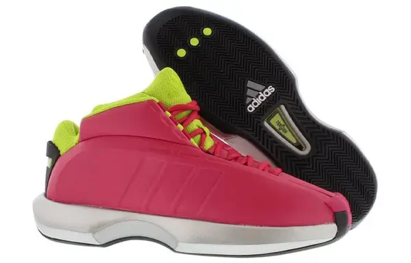 Adidas Crazy 1 Kobe "mother's Day" Retro Basketball Sneakers - Black/volt-pink