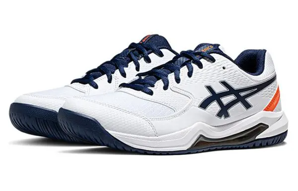 Asics Gel-dedicate Athletic Sneakers - White/blue Expanse