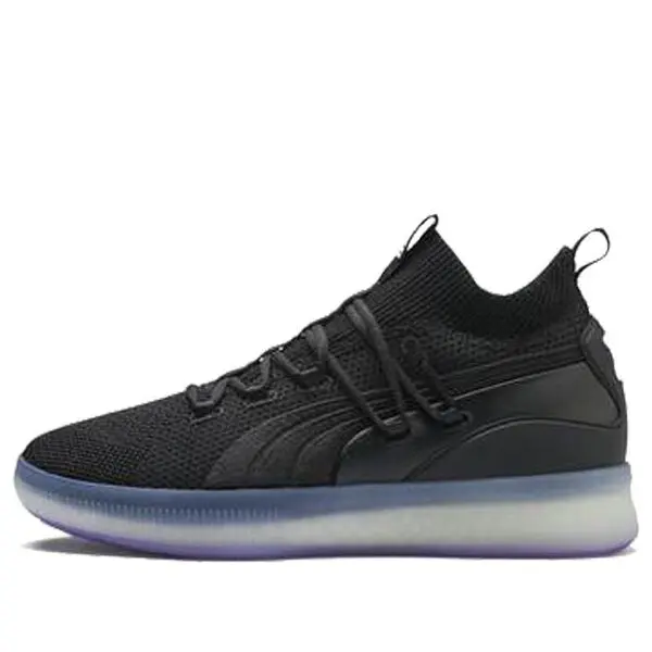 PUMA Clyde Court Mid Top Sneakers - Black