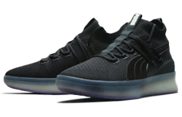 PUMA Clyde Court Mid Top Sneakers - Black