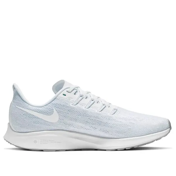 Nike Zoom Pegasus 36 Athletic Sneakers - Grey/green