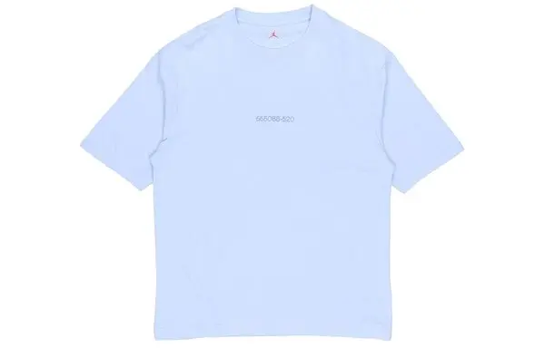 JORDAN Casual Sports Breathable Short Sleeve T-shirt - Blue