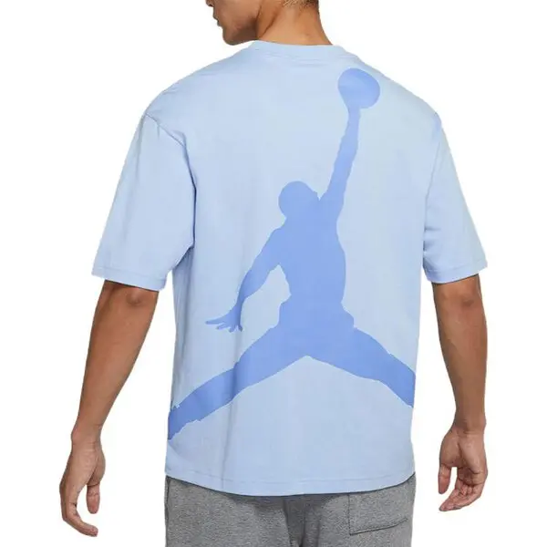 JORDAN Casual Sports Breathable Short Sleeve T-shirt - Blue