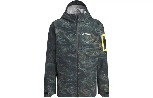 Adidas National Geographic Allover Print Rain.rdy Jacket