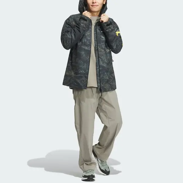 Adidas National Geographic Allover Print Rain.rdy Jacket