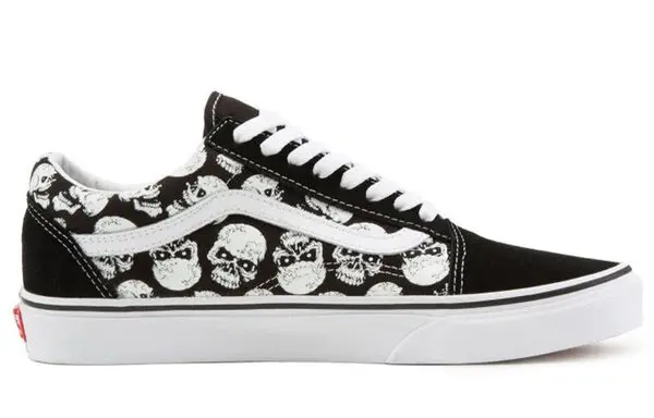 VANS Old Skool "glow Skull" Sneakers - Black