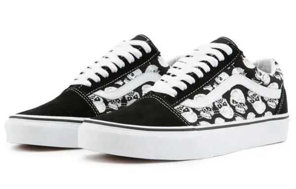 VANS Old Skool "glow Skull" Sneakers - Black