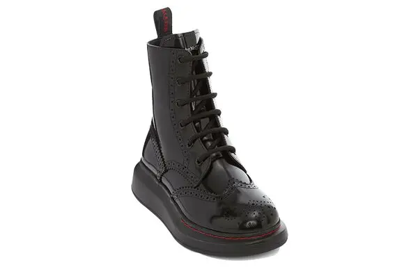 Alexander McQueen Hybrid Lace-up Wingtip Boots