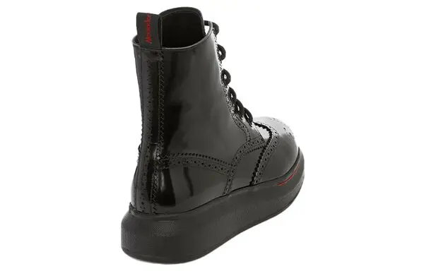 Alexander McQueen Hybrid Lace-up Wingtip Boots