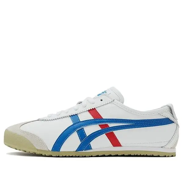 Onitsuka Tiger Mexico 66 Vintage Style Lace-up Sneakers - White/blue