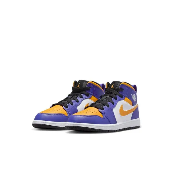 JORDAN 1 Mid Sneakers - Purple