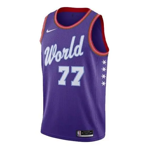 Nike Nba Fan Edition Doncic Jersey - Blue