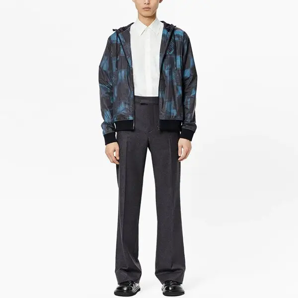 LOUIS VUITTON Hooded Zip-up Jacket