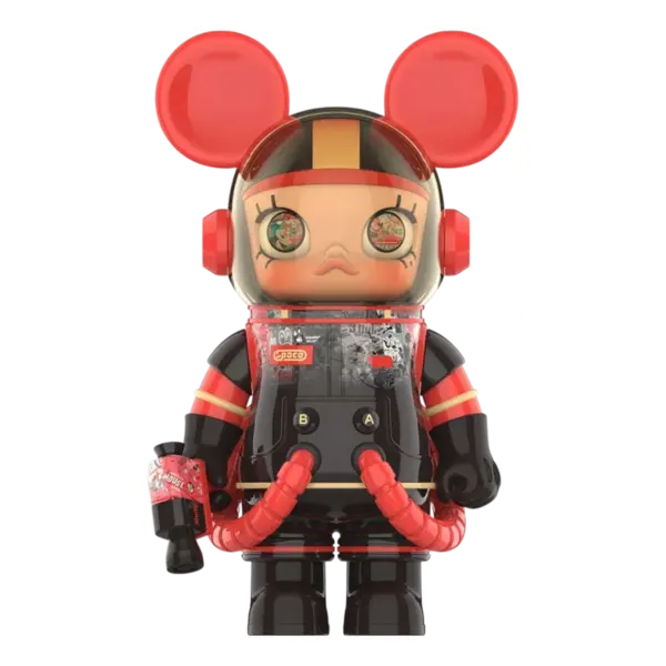 POP MART Mega Space Molly Disney 100th Anniversary 400% Collectible Figure - Multi-color