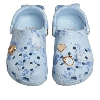 CROCS X Loveshackfancy Classic Clog - Mineral Blue