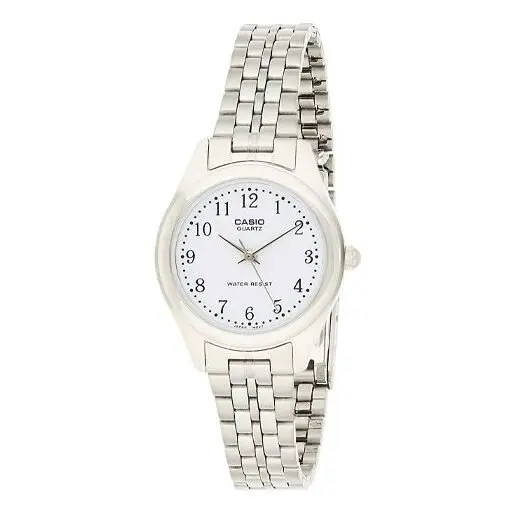 Casio Stainless Steel Analog Watch - Silver