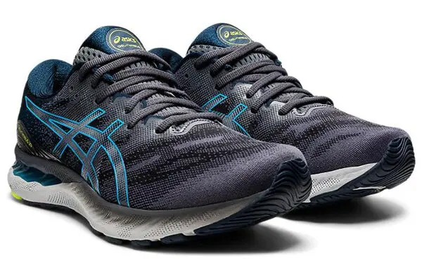 Asics Gel-nimbus 23 Low Top Sneakers - Grey/black