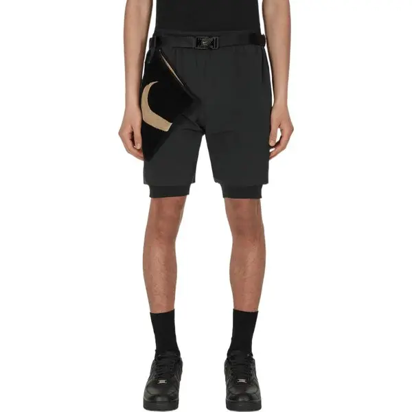 Nike X Mmw Crossover Belted Shorts