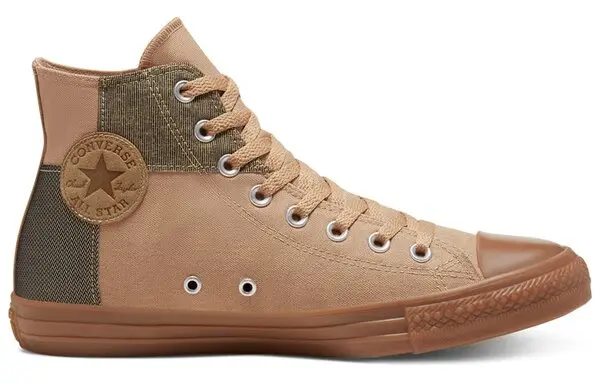 CONVERSE Chuck Taylor All Star High Top Sneakers - Khaki/black