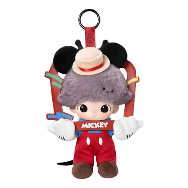 POP MART Disney Dimoo World Vinyl Plush Pendant 'mickey Tv Show' Secret Edition - Multi-color