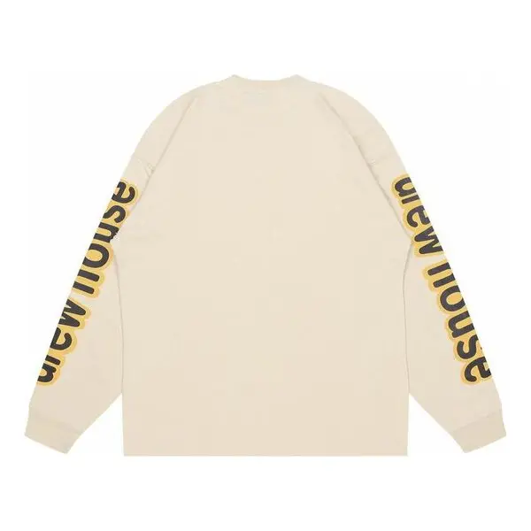Drew House Long Sleeve Hug T-shirt 'biscott
