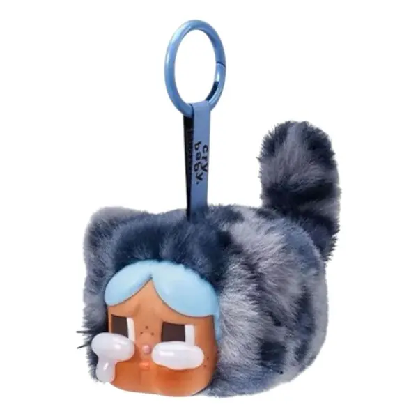 POP MART Crybaby Wild But Cutie Vinyl Plush Pendant Denim Cutie - Multi-color