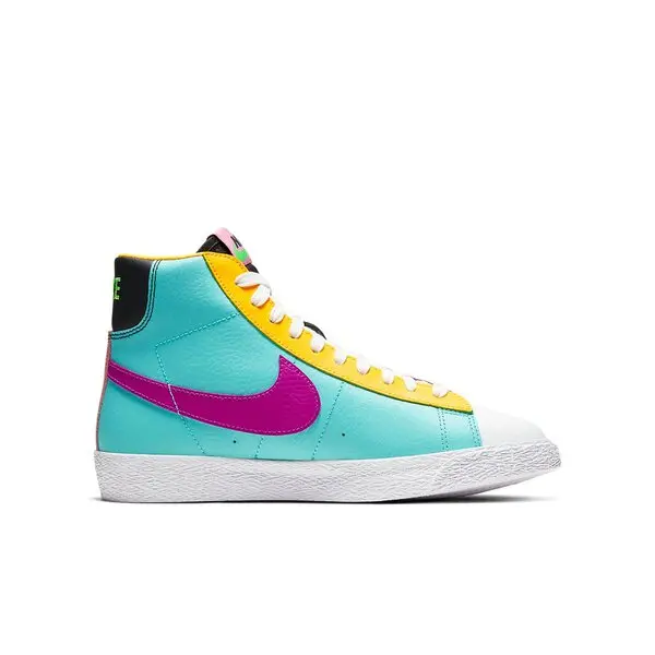Nike Blazer Mid 'aurora Purple Orange' Casual Sneakers