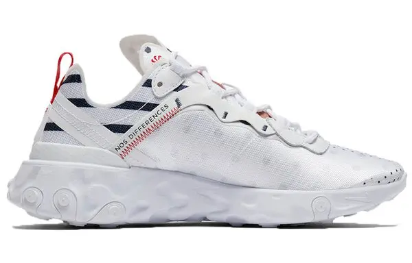 Nike React Element 55 Premium "unité Totale" Sneakers - White/red