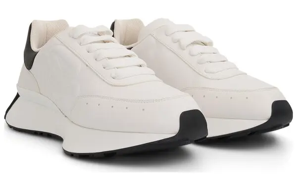 Alexander McQueen Sprint Runner Sneakers - Beige/white