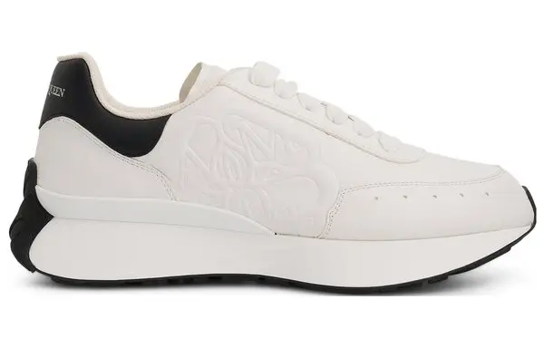 Alexander McQueen Sprint Runner Sneakers - Beige/white