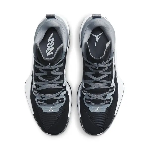 JORDAN Air Zion 1 Tb Mid Top Sneakers - Black/white/grey