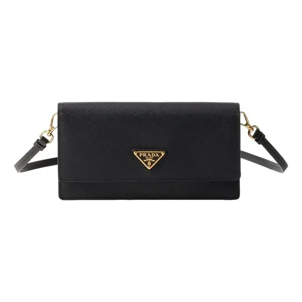 Prada Saffiano Leather Mini Bag - Black