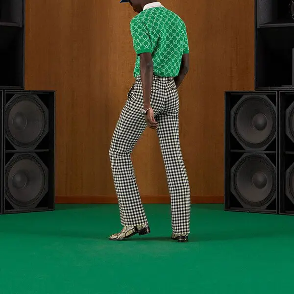 Gucci Gg Stretch Cotton Polo