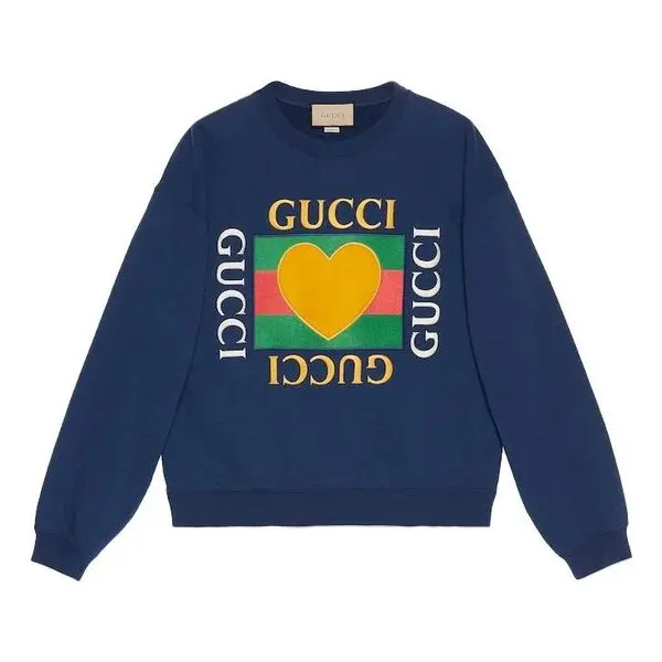 Gucci Cotton Jersey Sweatshirt With Graphic Print