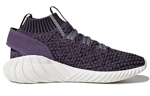 Adidas Tubular Doom Sock Primeknit Sneakers - Trace Purple/core Black/core White