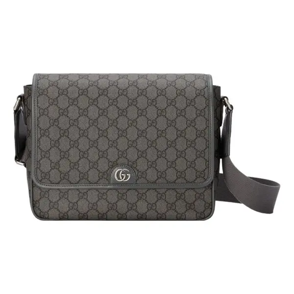 Gucci Ophidia Medium Messenger Bag - Grey/black