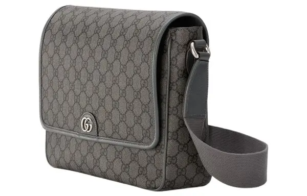 Gucci Ophidia Medium Messenger Bag - Grey/black