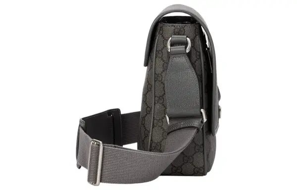 Gucci Ophidia Medium Messenger Bag - Grey/black
