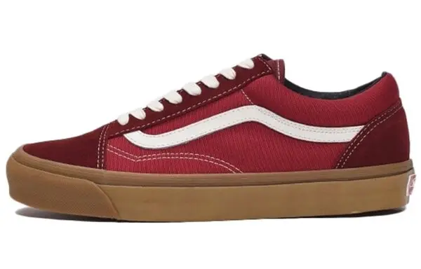 VANS Og Old Skool Lx Low Top Sneakers - Red