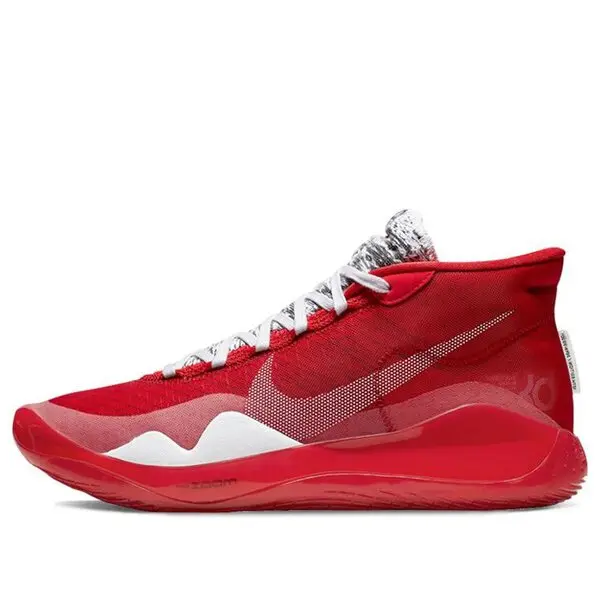 Nike Kd Tb Mid Top Basketball Sneakers - Red