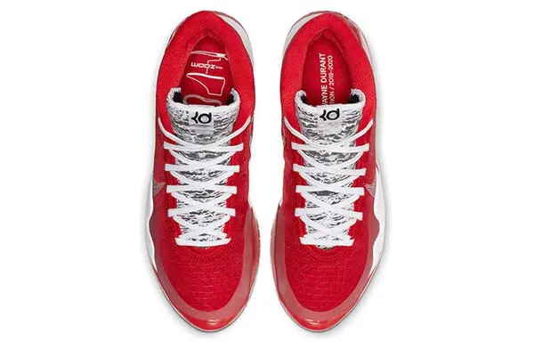 Nike Kd Tb Mid Top Basketball Sneakers - Red