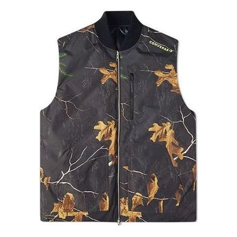 CONVERSE Realtree Printed Reversible Down Vest - Black