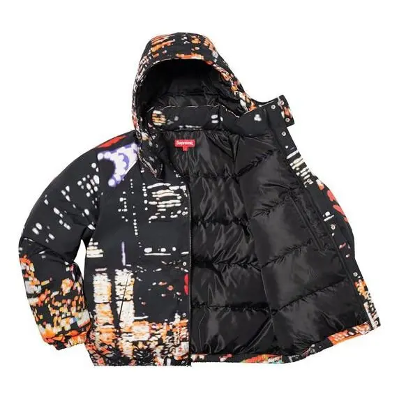 Supreme City Lights Puffy Jacket - Multi-color