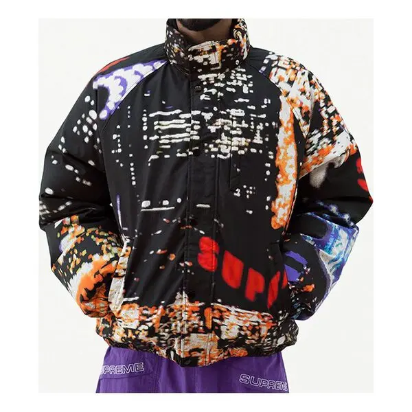 Supreme City Lights Puffy Jacket - Multi-color