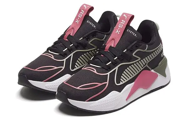 PUMA Rs-x Tpu Fade Sneakers - White/black/pink