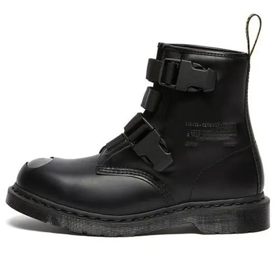 Dr. Martens Wtaps X 1460 Remastered Buckled Boots - Black