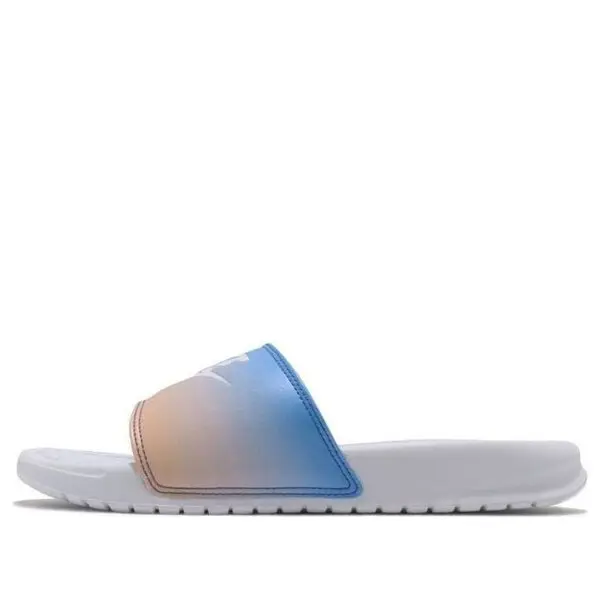 Nike Benassi Jdi Print Slide - White/blue/pink