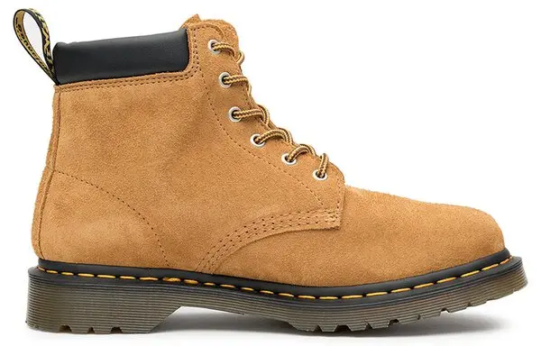 Dr. Martens Stussy X 939 Suede Ankle Boots - Yellow