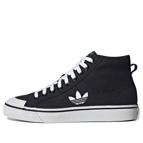 Adidas Nizza High Top Sneakers - Black