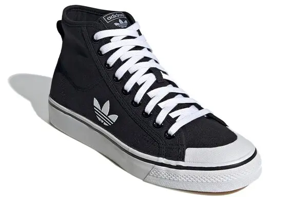 Adidas Nizza High Top Sneakers - Black